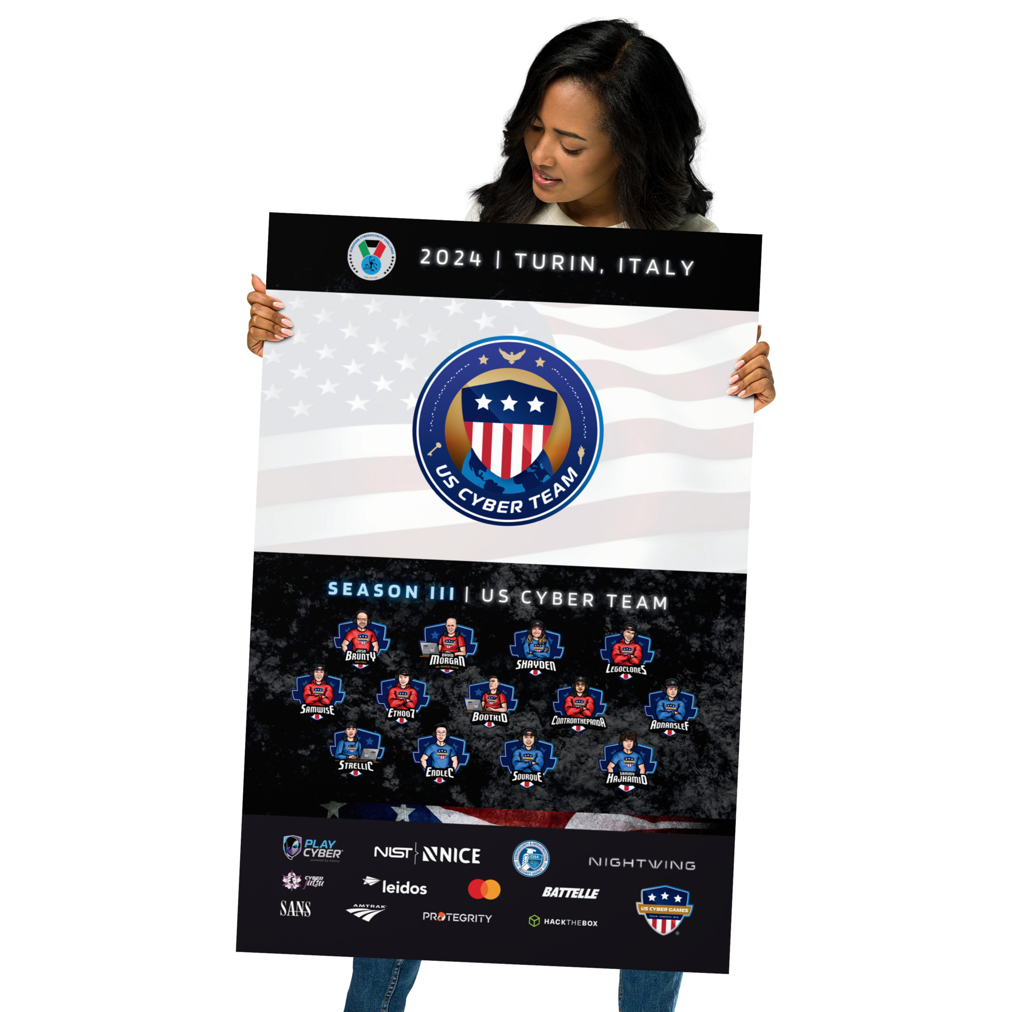 USCG Season III ECSC Poster | PlayCyber Store